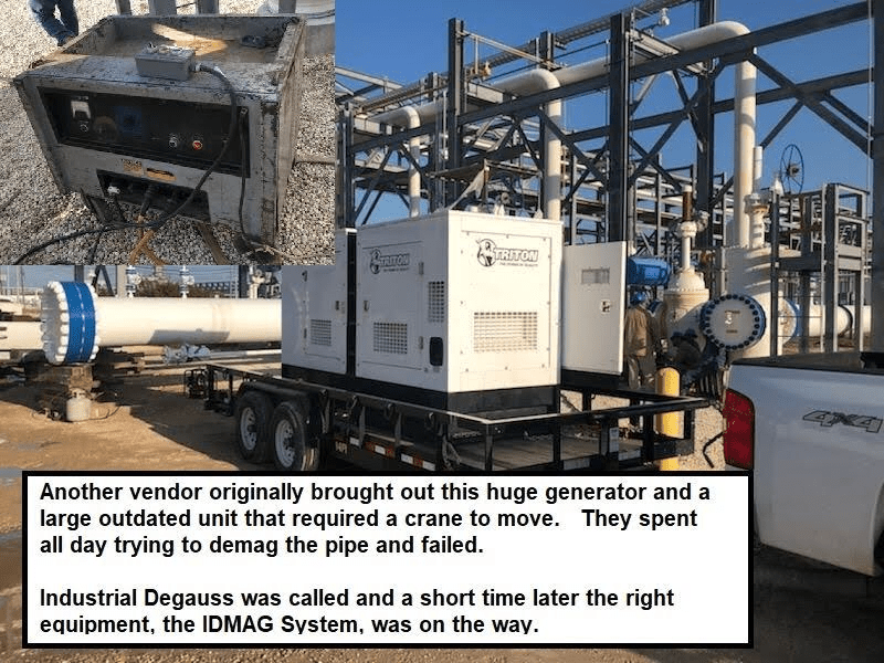 2019: Pipe in Houston, TX - Industrial Degauss - Pipeline Demagnetizing ...
