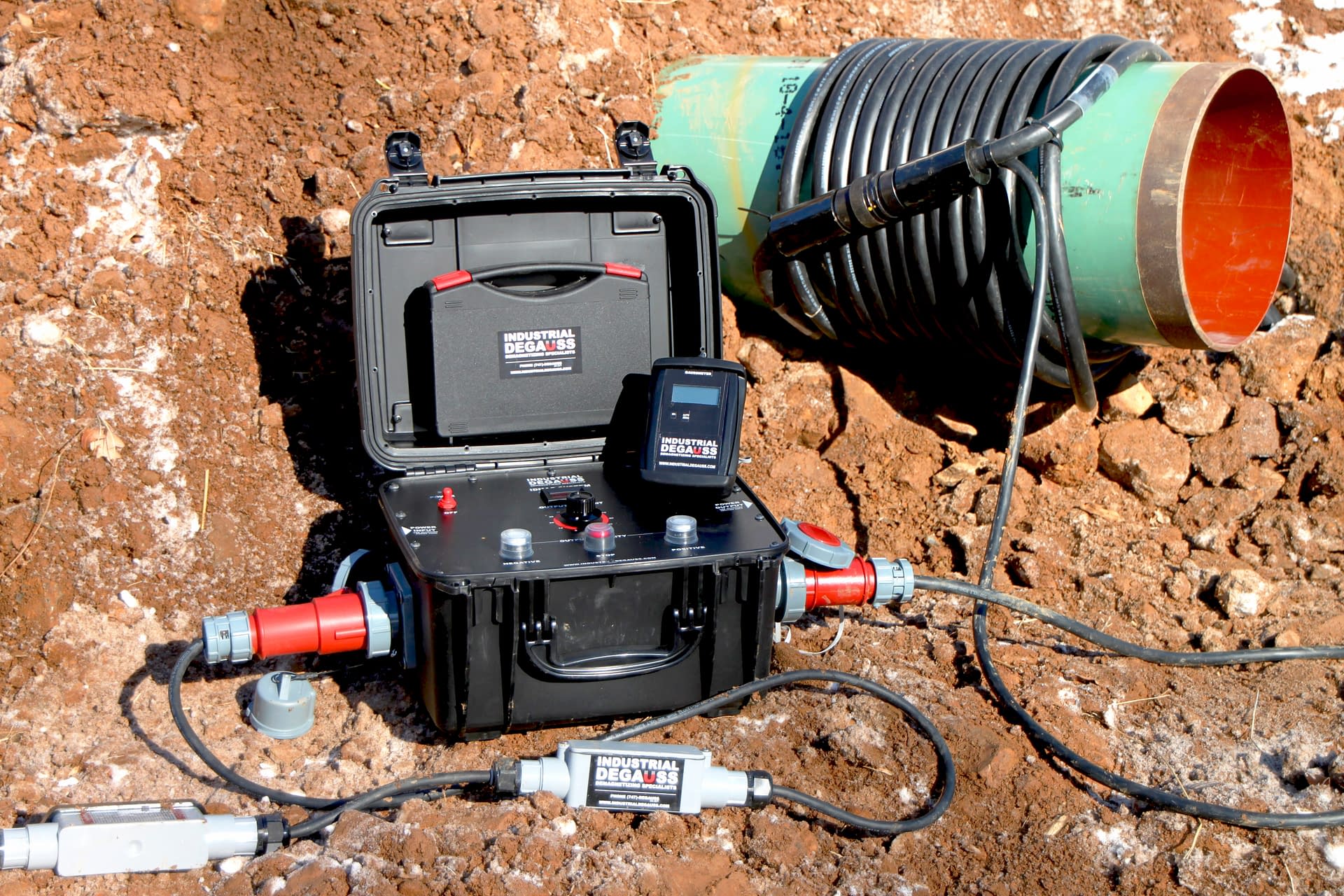 Pipeline & Rotor Demagnetizer - Degaussing Equipment Company