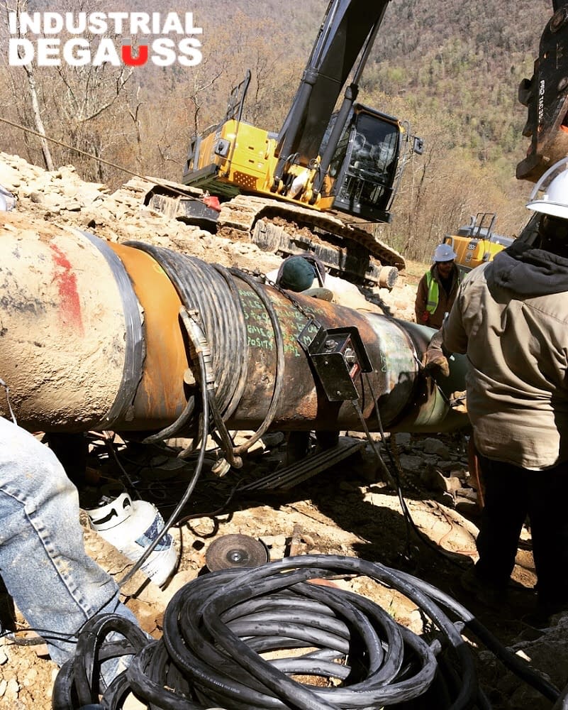 IDMAG Pipeline Demag System in Pennsylvania Mountains - Industrial ...