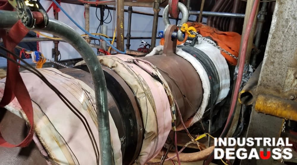 NYC: 20" diameter, 3" wall thickness - Industrial Degauss - Pipeline ...